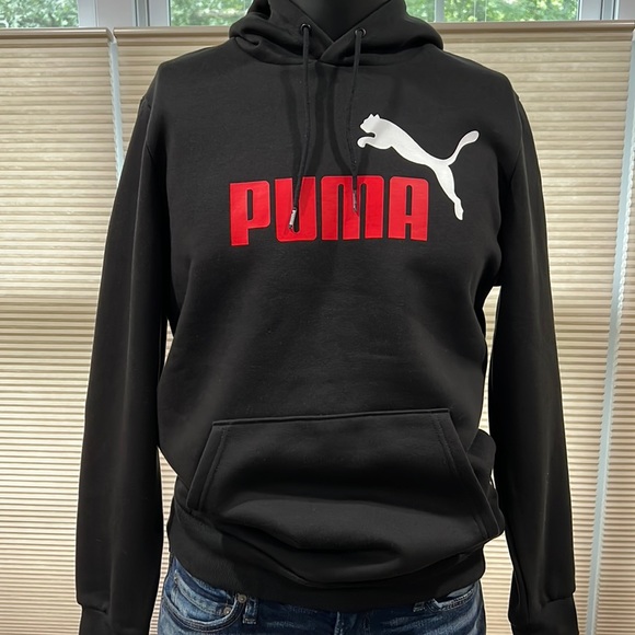 Puma | Shirts | Puma Classic A Essentials Big Logo Hoodie Made From 0 ...